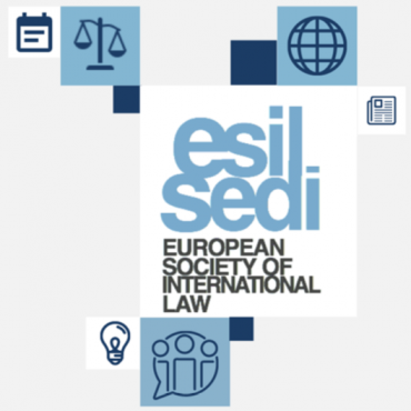 European Society of International Law | Société européenne de droit ...